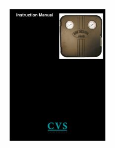 CVS 4150 & 4160 Pressure Controller January 2020 | CVS Controls